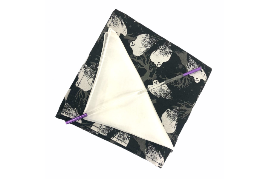 Devil's Hanky- Halloween Wanda the Ghost (Double Pocket) – Ickle Pickle ...